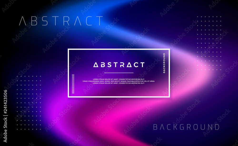 Abstract, modern dynamic background for your landing page design ...