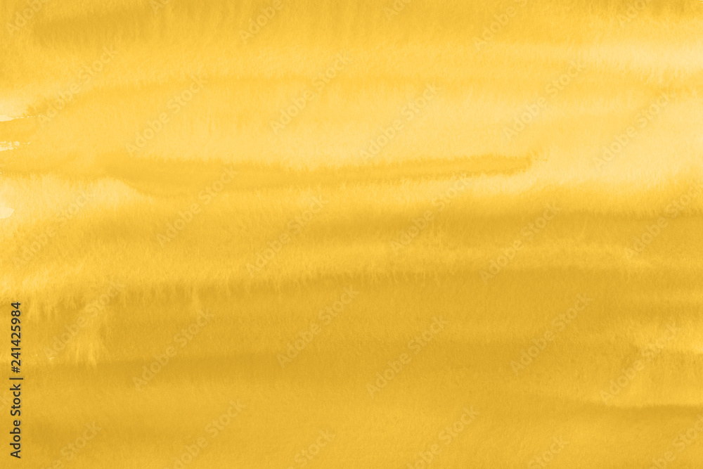 Gold luxury ink and watercolor textures on white paper background ...