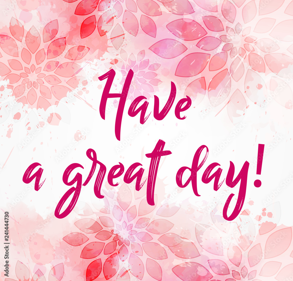 Have a great day! Stock Vector | Adobe Stock