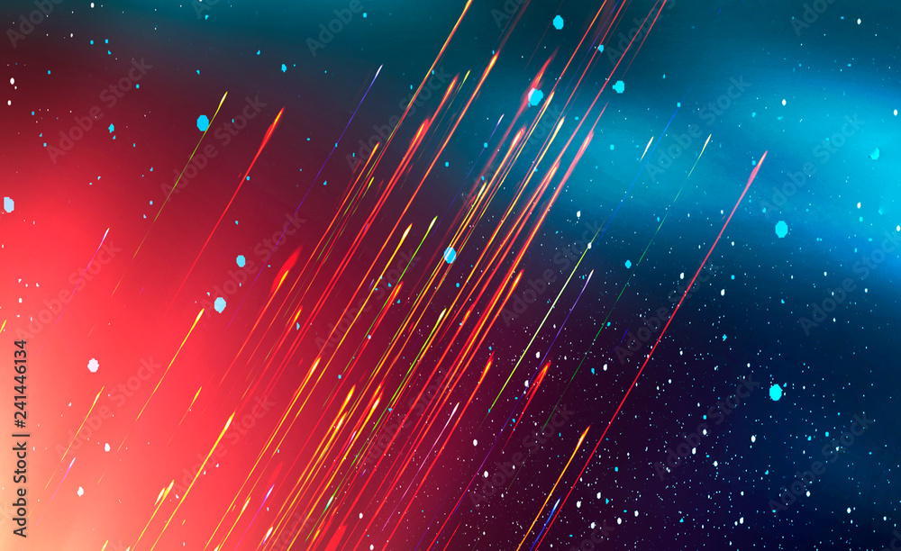 Abstract empty background with sparks and stars. Dark abstract ...