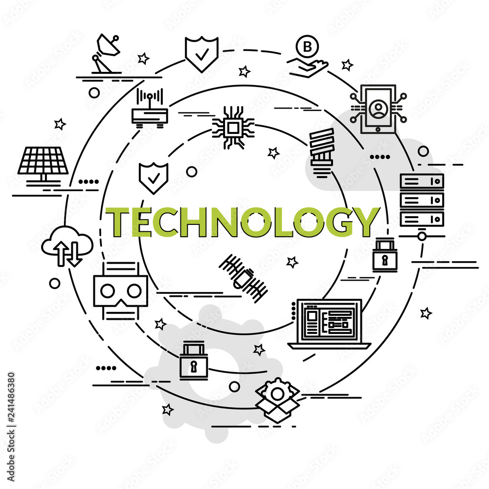 Information Technology Poster Design