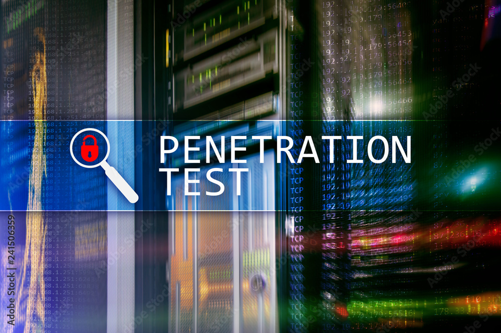 Penetration test. Cybersecurity and data protection.Hacker attack ...