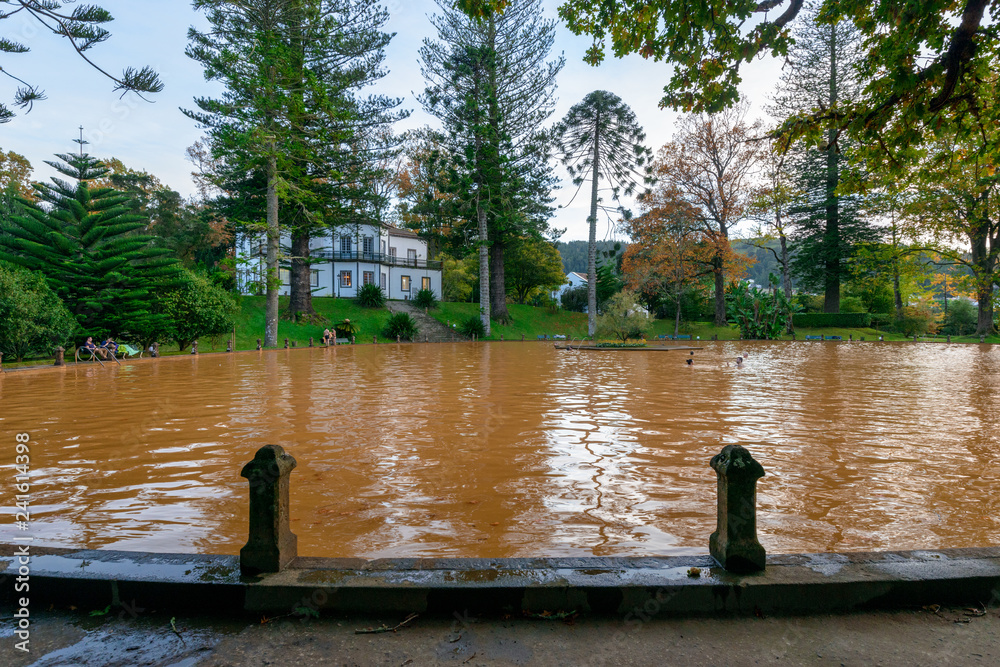 Beautiful Terra Nostra Botanical Park with Thomas Hickling Yankee Hall ...