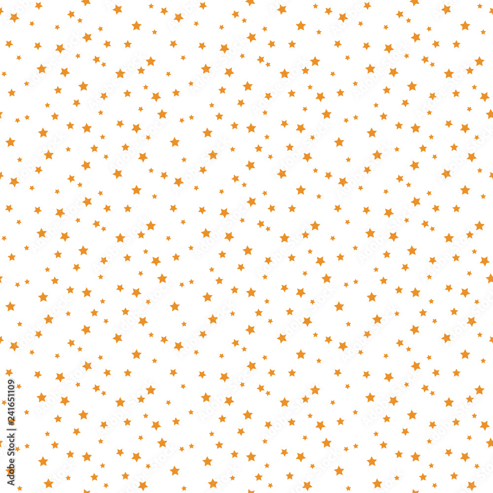 Orange Star Background