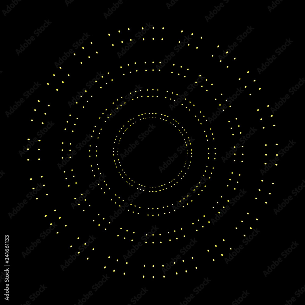 Golden halo circle, angel and saints ring design element. Sign of ...