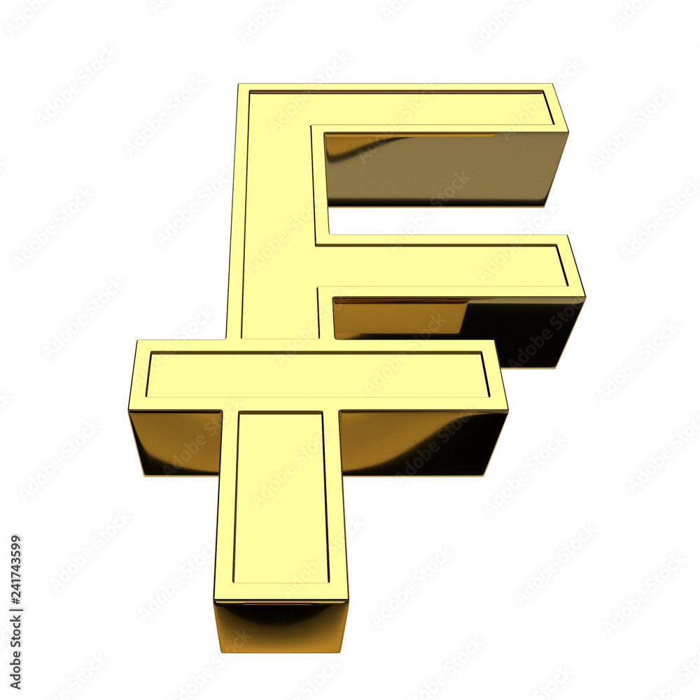 Swiss Money Symbol