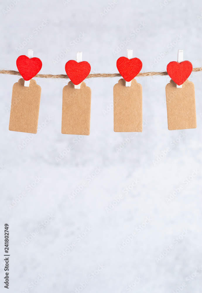 Love Themed Background with Copy Space to Add a Valentines Message or a ...