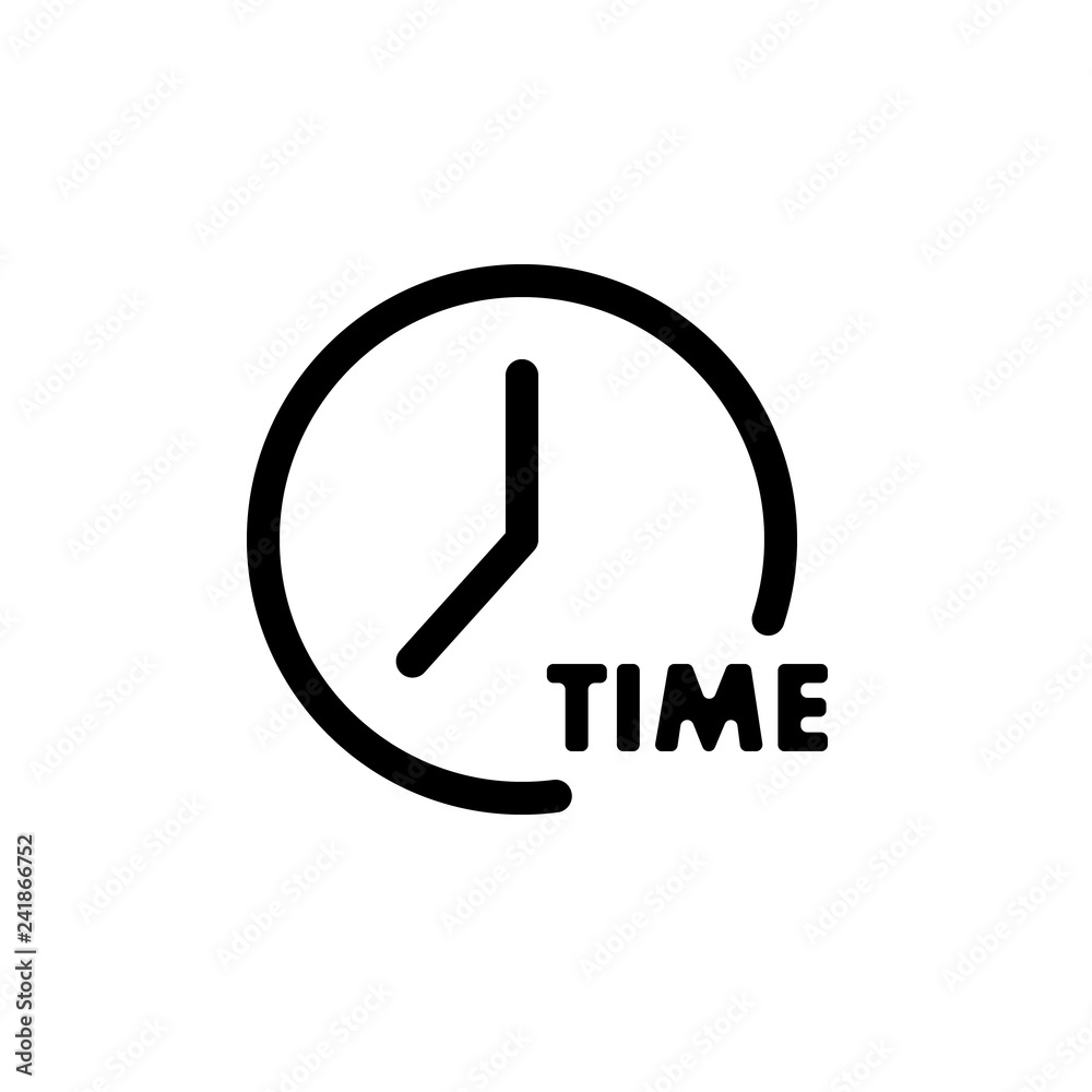 Simple Clock Icon
