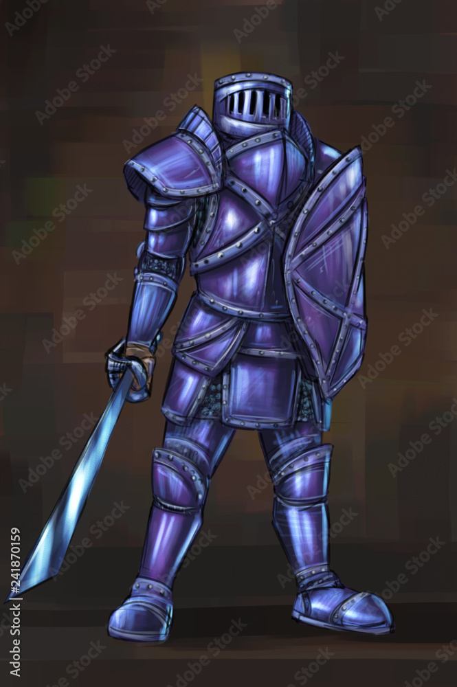 Warrior Knight Art