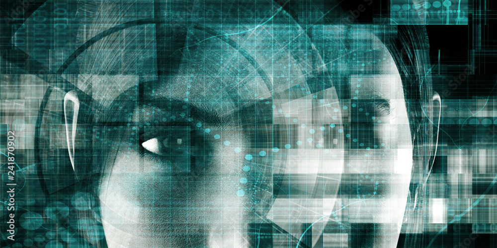 Future of Technology 3D Model Render Stock Illustration | Adobe Stock