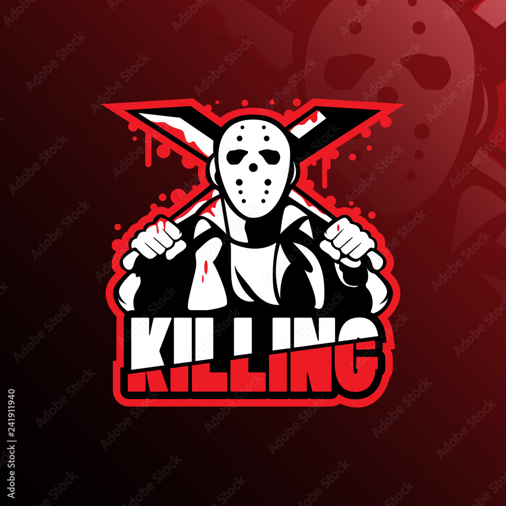 jason mascot logo design vector with modern illustration concept style ...