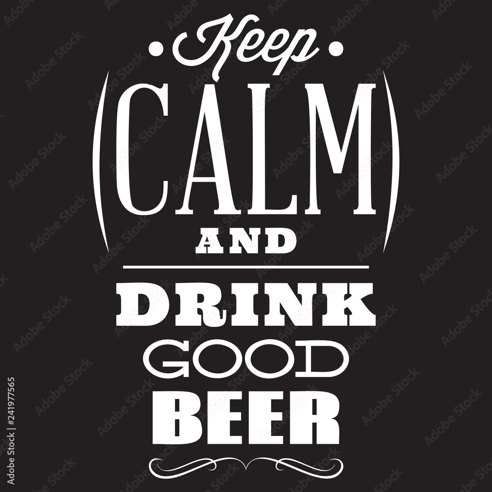 Keep Calm Background Black