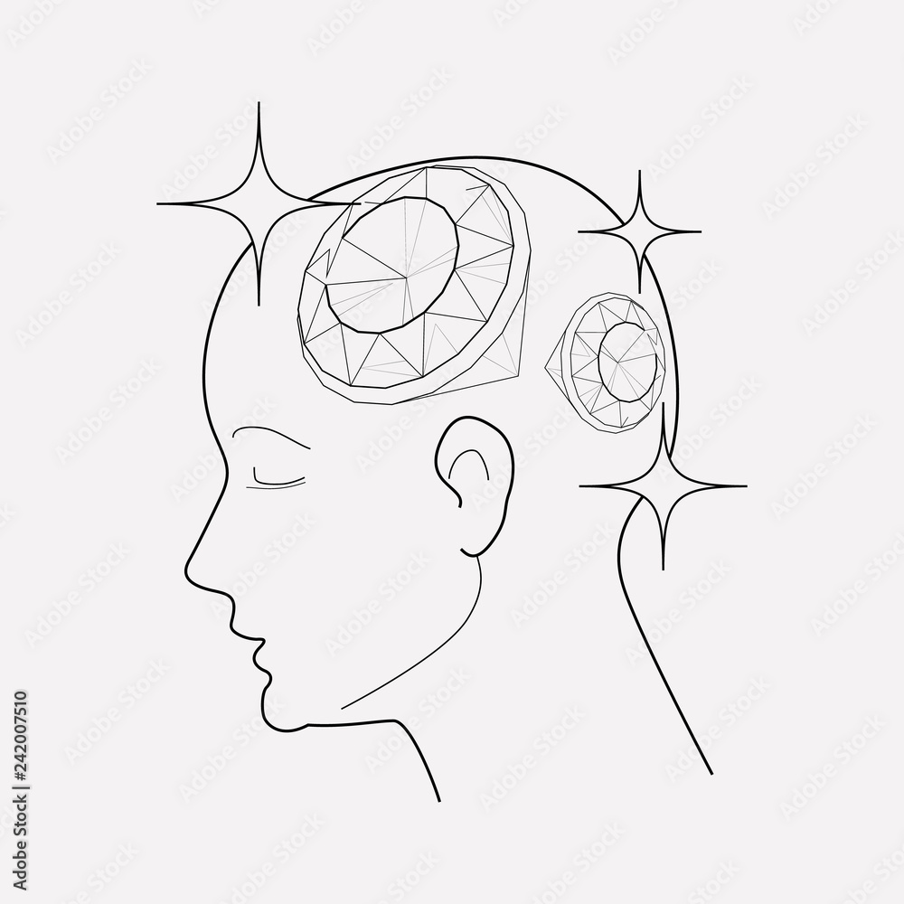 Perfection icon line element. Vector illustration of perfection icon ...