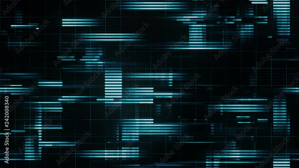 Abstract cyberspace texture with moving particles. Virtual background ...