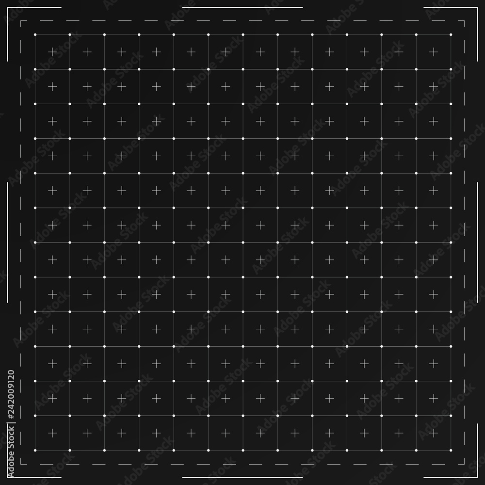 Hud grid interface Stock Vector | Adobe Stock