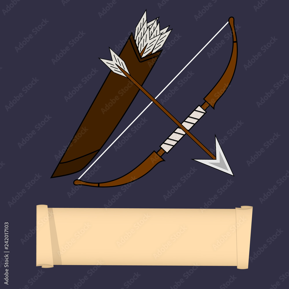 Ranger, Scout, Ninja Class. Attributes of ranger, scout, ninja isolated ...