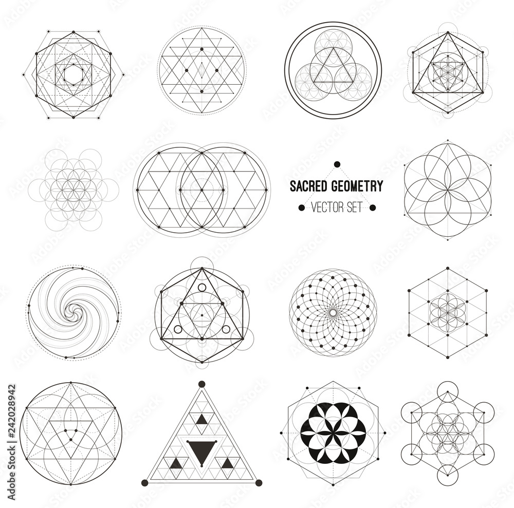 Vector Set Of Sacred Geometry Symbols Stock Vector Adobe Stock vector-set-of-sacred-geometry-symbols-stock-vector-adobe-stock