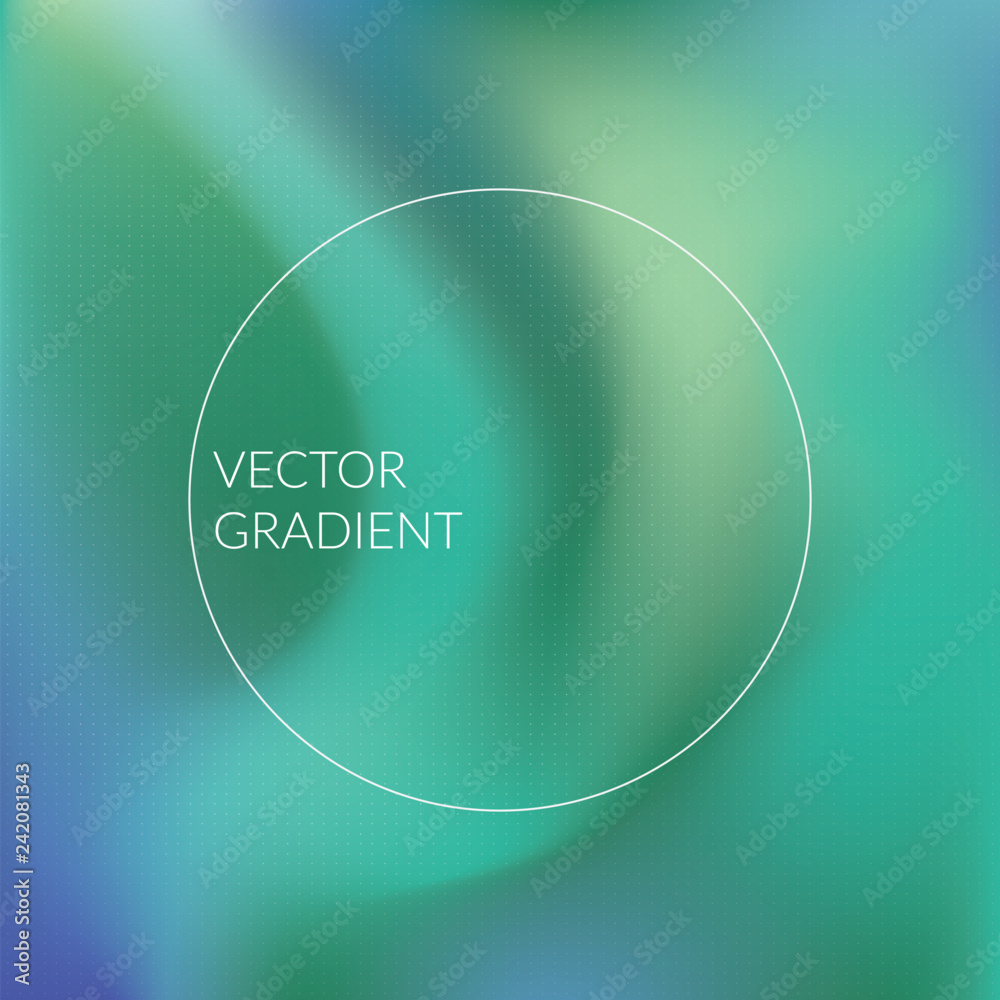 Green and blue gradient background. Bright color background with mesh ...