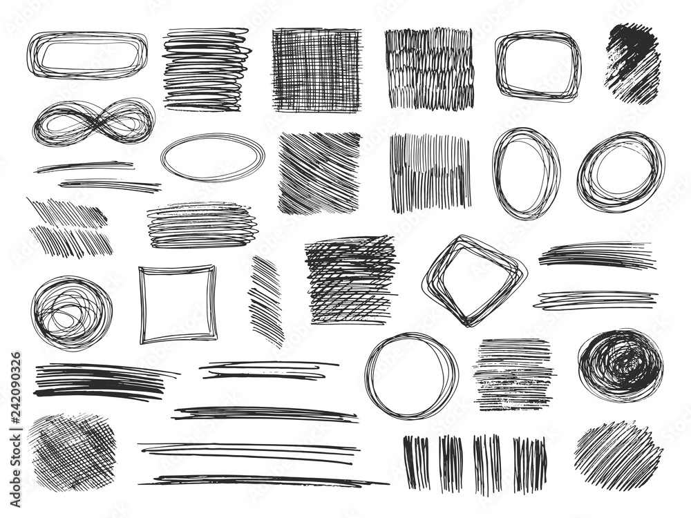 Hand Drawn Scribbles