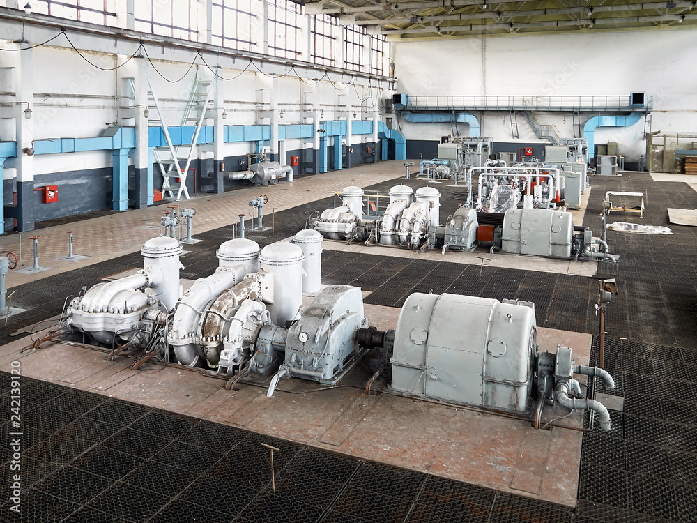 Chemical Plant Interior