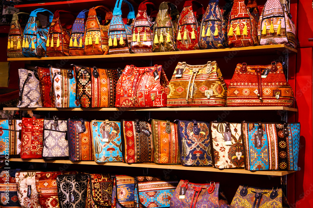 The Grand Bazaar is one of the largest markets in the world. Stock ...