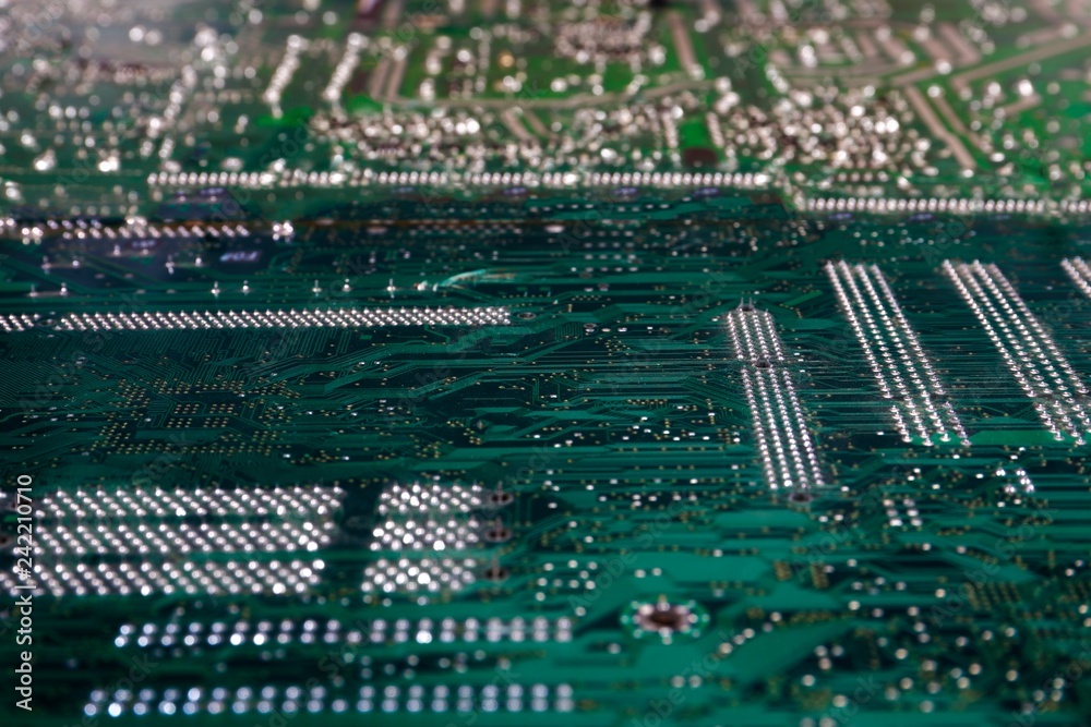 Computer motherboard Stock Illustration | Adobe Stock