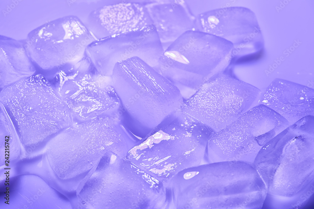 Melting Ice Cubes Wallpaper