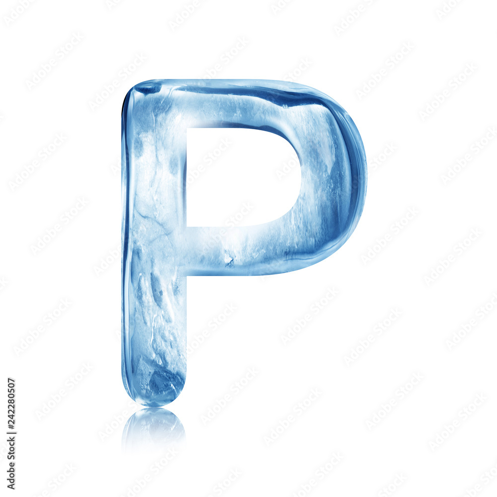 ICE CUBE FONTS A TO Z 1 TO 0 Stock Illustration | Adobe Stock