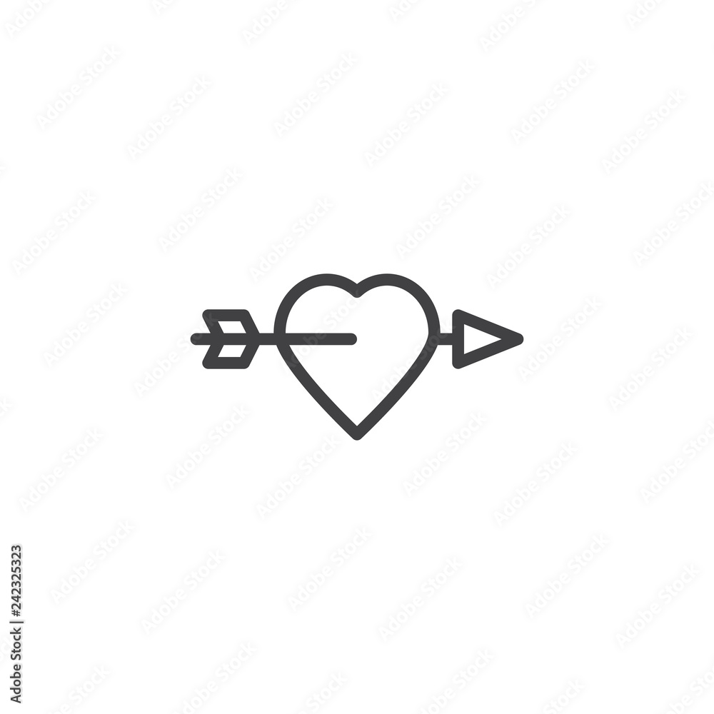 Cupid Arrow Vector