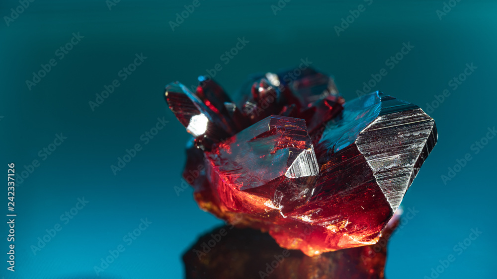 Raw Red Crystal