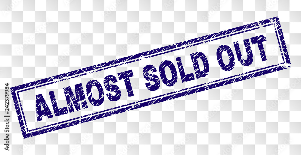 ALMOST SOLD OUT stamp seal print with rubber print style and double ...