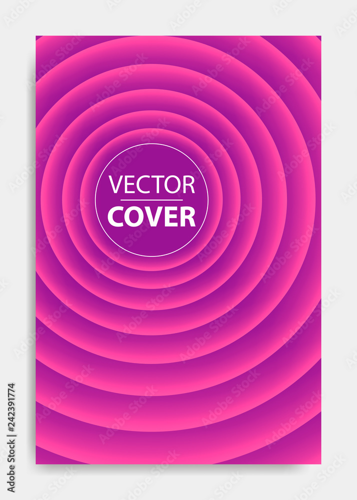 Cover design template for decoration presentation, brochure, catalog ...