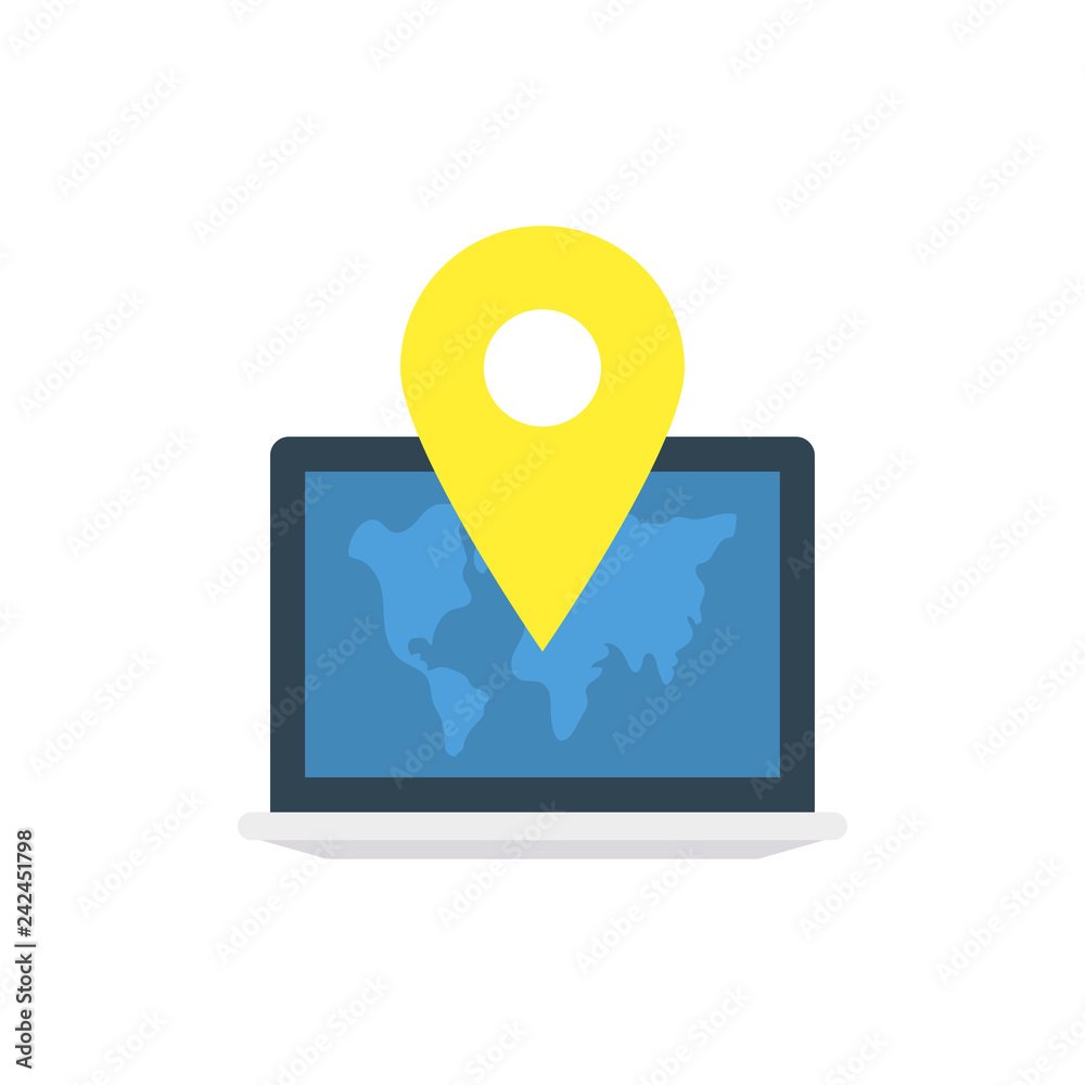 GPS map marker Stock Photo | Adobe Stock