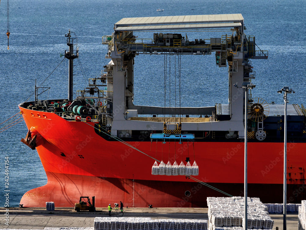 Cargo Loading Operations Stock Photo Adobe Stock cargo-loading-operations-stock-photo-adobe-stock