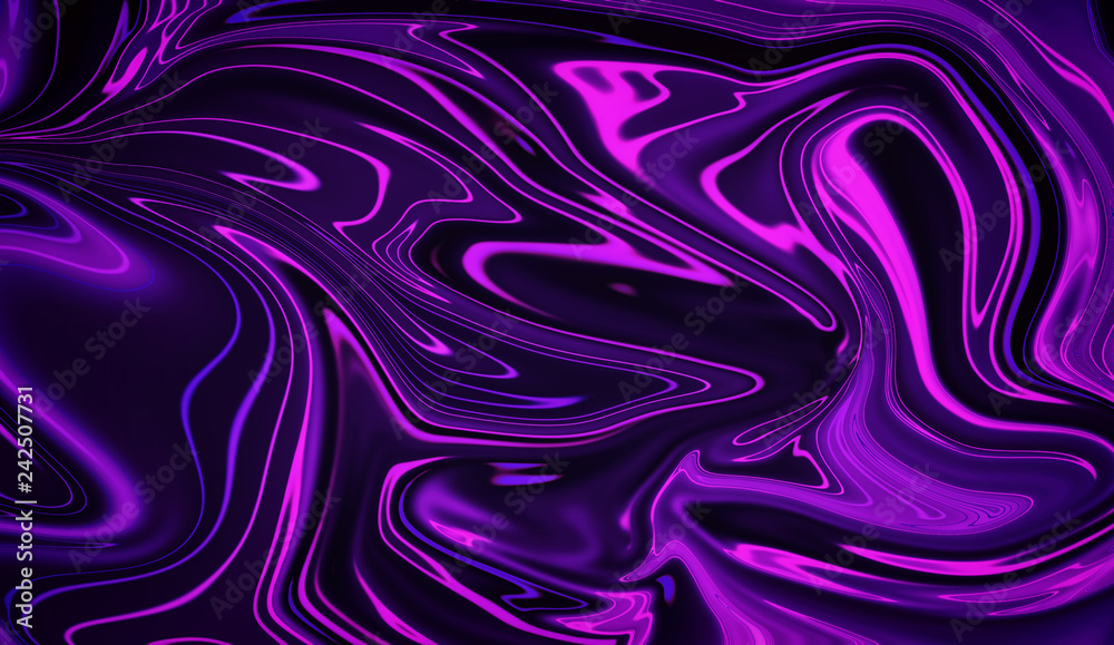 Purple Swirl Design