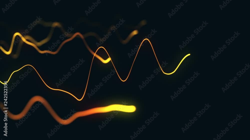 Animation growth of abstract charts with changing values of check ...