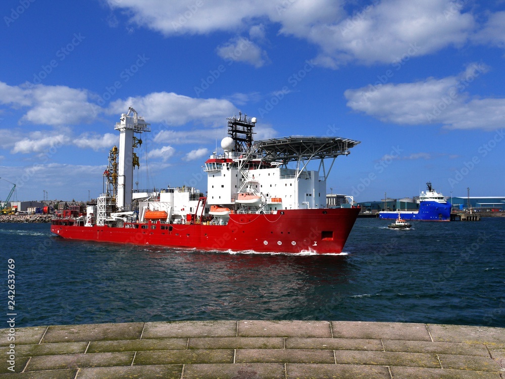 Offshore Intervention Vessel. Stock Photo | Adobe Stock