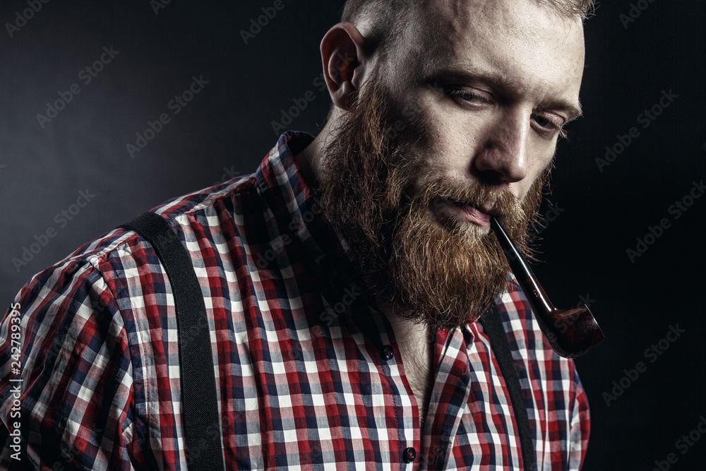 Hipster Beard Pipe