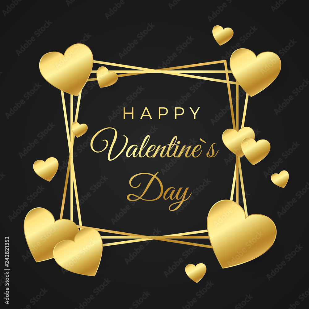 Happy Valentines Day Clip Art Black And White