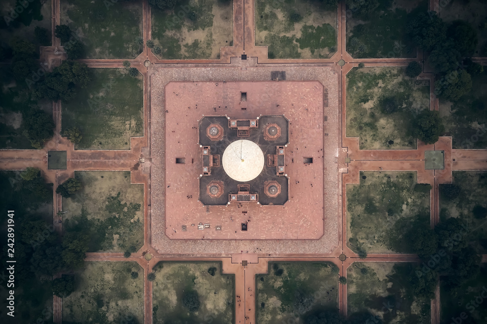 Humayuns Tomb Plan