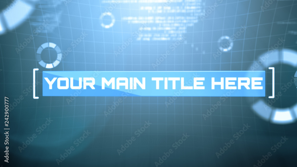 Computer Code Title Stock Template | Adobe Stock