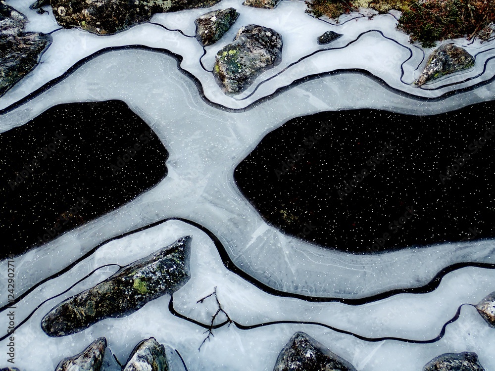 Frozen Pond Texture