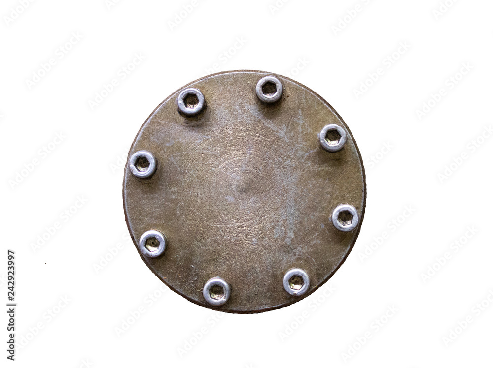 Ferrous lid of distributive box of the pneumatic system of industrial ...