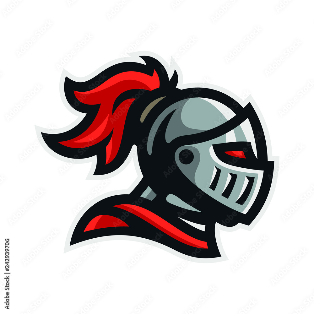 Knights Helmet Vector