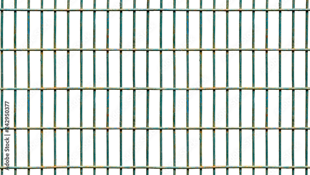 Square iron cage isolate on white background ภาพถ่ายสต็อก | Adobe Stock