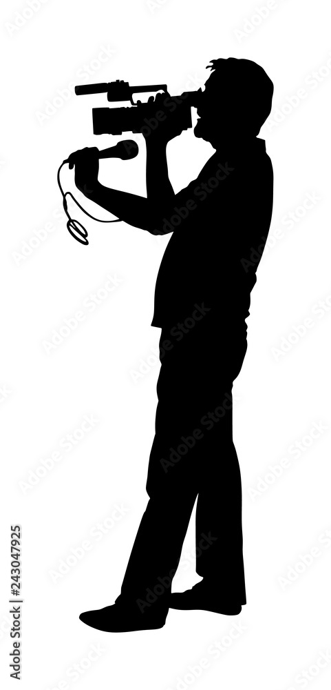 Presenter Silhouette