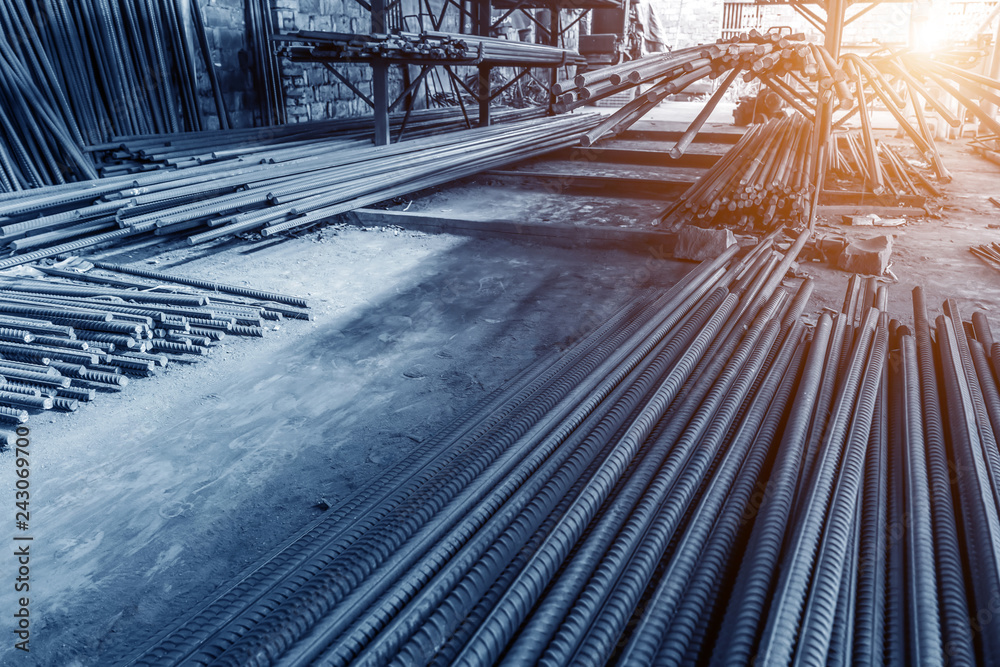 Poster Rebar on construction site – Wall Art | UkPosters