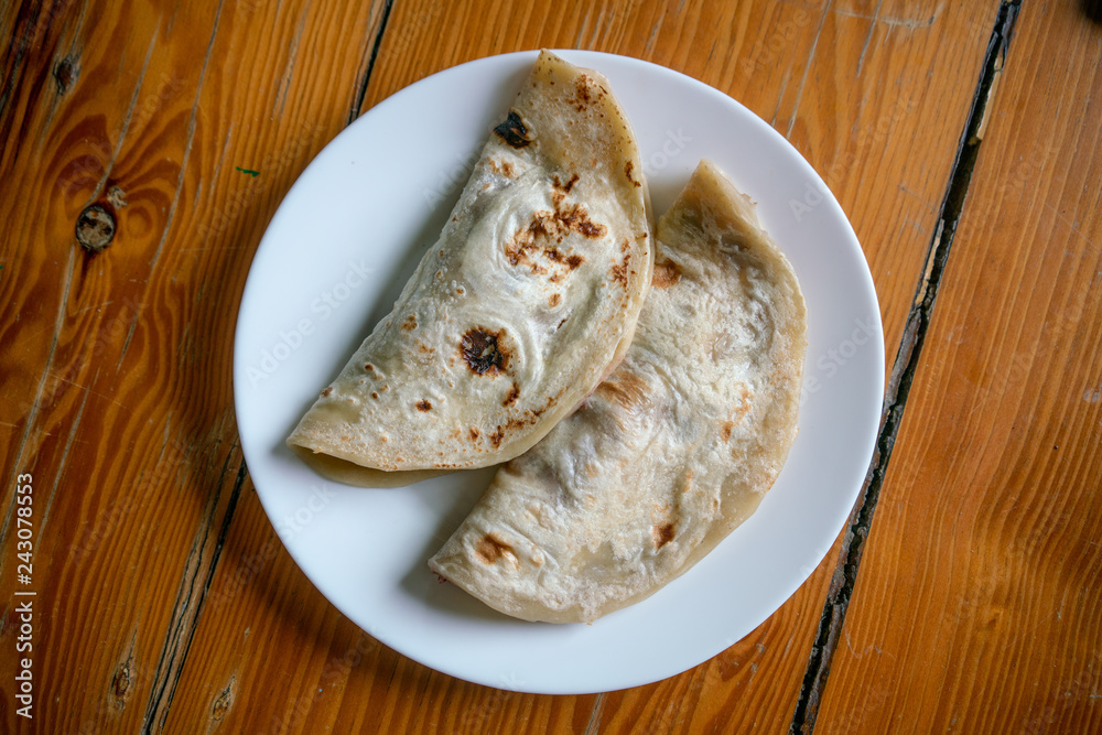 Honduran Food Baleadas