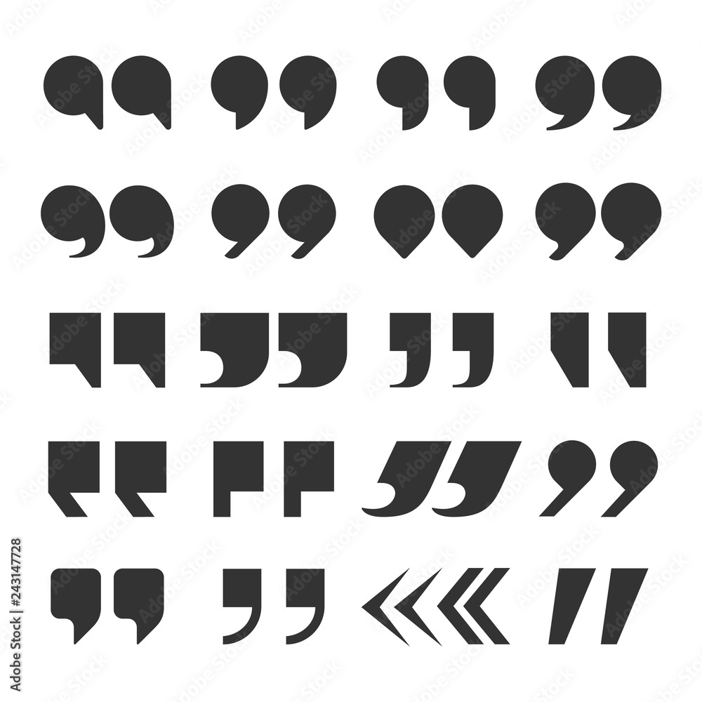 Quotes marks. Quotation marking speech punctuation excerpt commas ...