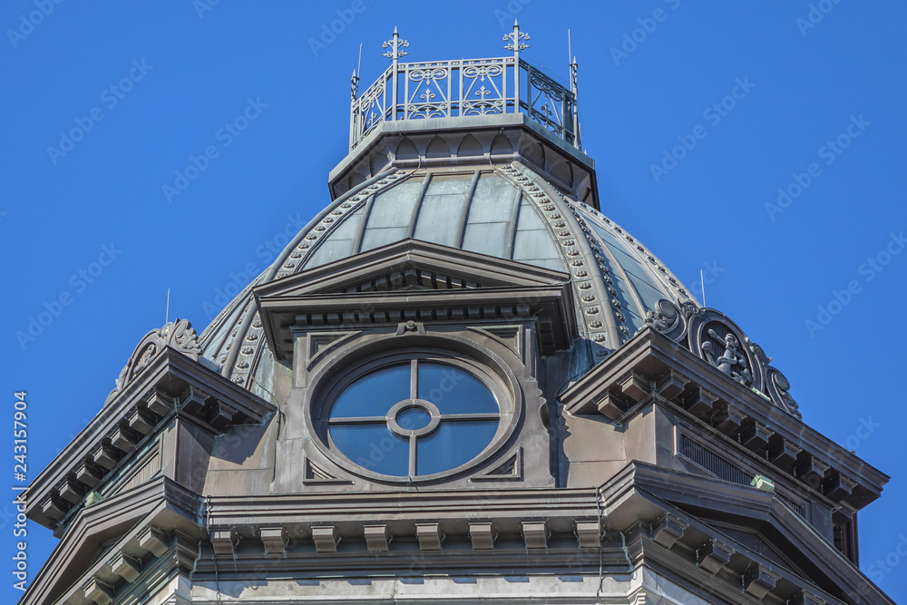 Victorian building surmounted by a copper dome (1878). This Magnificent ...